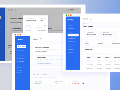 A Modern Web App UI/UX Design: Intuitive SaaS & Dashboard Interfaces ...