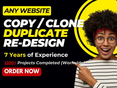 Duplicate / Clone website | Redesign website | Backup or Migrate website | Upwork