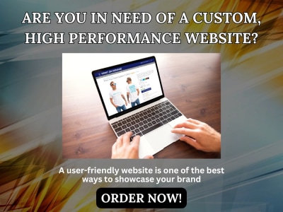 A Custom high-Performance Website Design | SEO & Mobile Optimized | Upwork
