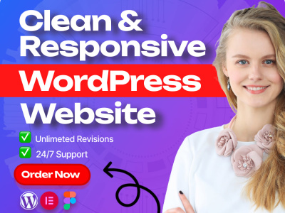 WordPress developer, create WordPress website design, Business Website | Upwork