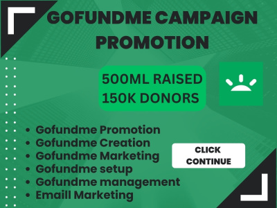 GoFundMe campaign setup, GoFundMe promotion, GoFundMe success ...