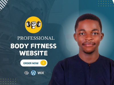 Professional & Responsive Body Fitness Website Design with Best Features | Upwork