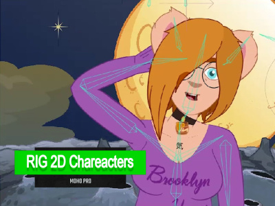 Professional 2d rigging of characters in Moho pro | Upwork