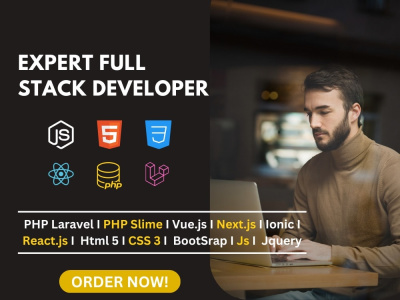 Full stack developer | PHP | Laravel MySql| Wordpress | Django | Upwork