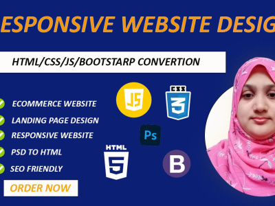 Exclusive website design using HTML CSS jQuery bootstrap WordPress ...