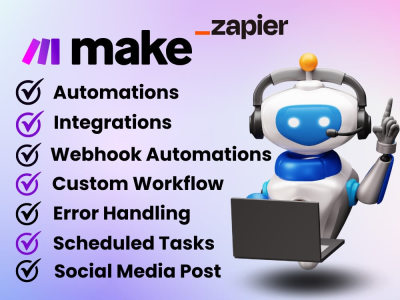 Make.com Integration, Workflow, Webhook and Zapier Automation Developer | Upwork