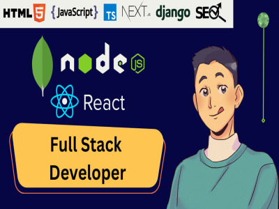 A full stack website either using MERN stack or Django | Upwork