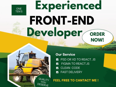 Modern & Responsive Frontend Development with React & Tailwind | Upwork