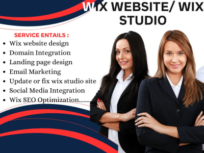 Complete, Revamp, Optimize Your Wix Studio Website design | Fix Errors | Upwork