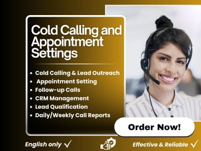 Virtual assistant cold calling appointment setter | Upwork