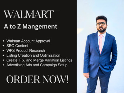 Walmart Virtual Assistance. Walmart WFS, Walmart PPC Advertising | Upwork