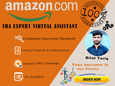Amazon Virtual Assistant, Amazon Seller Central EXPERT | Upwork