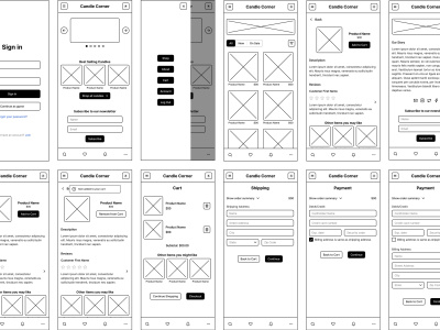 Polished files of wireframes for your project | Upwork