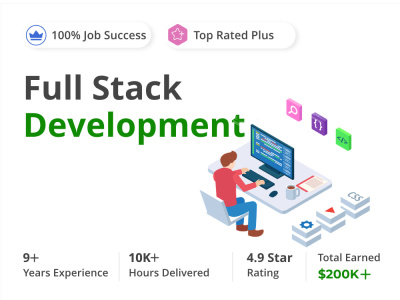 Full Stack Web Developer | React.js, React Native, Node.js, Vue.js, Next.js | Upwork