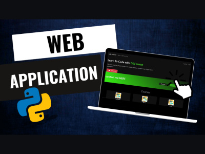 Web applicaion with python & flask | Upwork