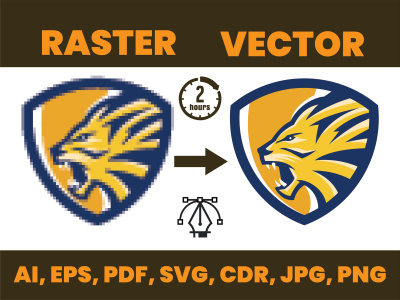 Vector tracing, vectorize image, convert logo to vector | Upwork