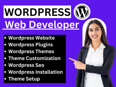 WordPress installation with Theme setup WordPress Website design with SEO | Upwork