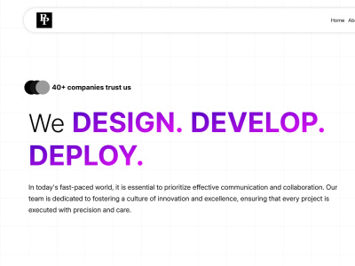 A Website with outstanding performance and beautiful user interface ...