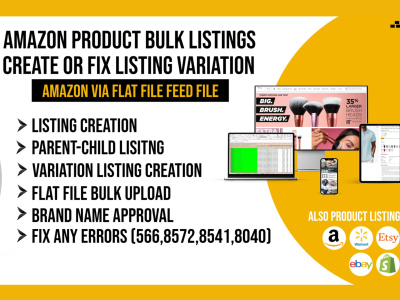 Resolved Amazon Variation Issues, Fix Parent-Child Amazon Listing Errors | Upwork