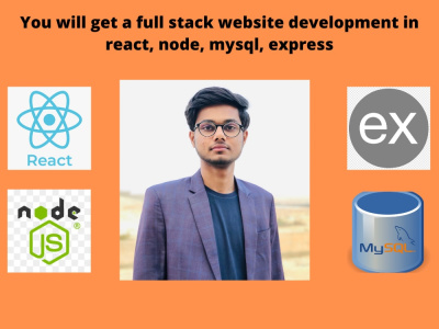 A full stack website development in react, node, mysql, express | Upwork