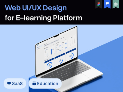 A Web UI/UX Design for E-learning Platform | Upwork