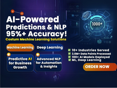 A custom AI-powered Machine Learning model with deployment | Upwork
