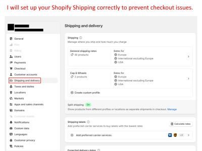 Shopify Shipping Setup & Configuration | Upwork