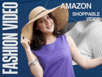 An amazon shoppable video of your fashion product | Upwork