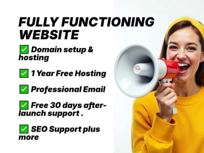 A fully functional and responsive wordpress website | Upwork