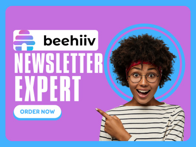 Beehiiv Newsletter Setup Beehive Landing page Design Beehiiv Newsletter ...