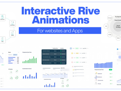 Professional interactive rive animations for web and mobile | Upwork