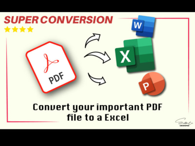 Accurate File Conversion: PDF, Excel, Word, JPG, PNG & More | Upwork