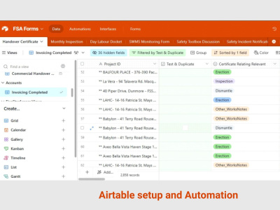 Airtable setup, Airtable Automation, Optimization, Database | Upwork