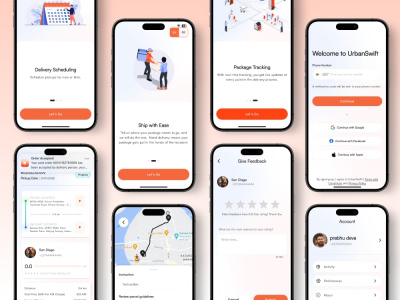 Custom Delivery Application – Admin Panel, User App & Delivery Boy App | Upwork