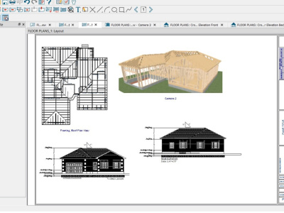 2D construction document in chief architect | Upwork