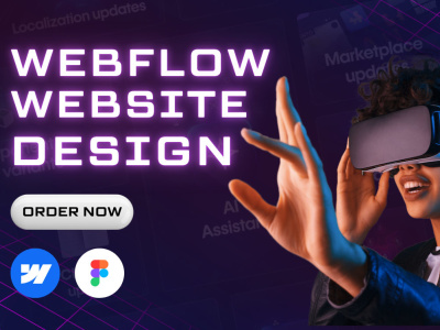 A well-designed responsive Webflow website | Figma to Webflow | Upwork