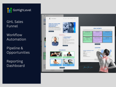 GoHighLevel Sales Funnel | Go High Level Automation | GHL Landing Page ...