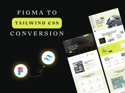 Figma to HTML Conversion with Tailwind CSS | Upwork