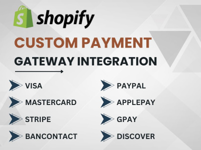A seamless Shopify payment gateway integration & setup | Upwork
