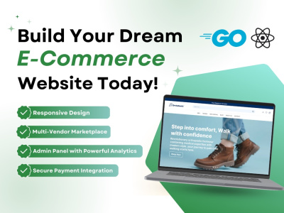 A Custom ecommerce website with Golang, React & Payment Integration ...