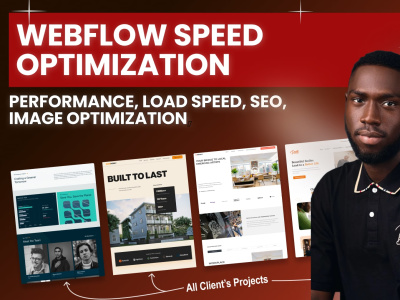 Webflow Performance Optimization & Lighthouse Score Boost | Upwork
