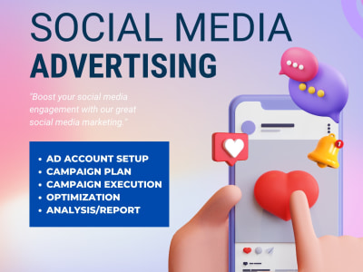 Social Media Ad Set Up and Campaign Management | Upwork