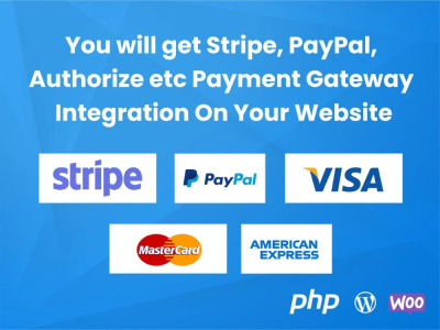 Stripe or paypal and other payment gateways integration into your website | Upwork
