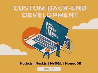 Custom Back-End Development | Node.js | Nest.js | MySQL | MongoDB | Upwork