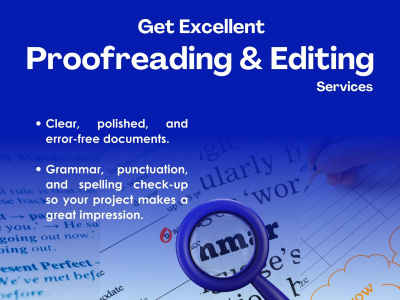 Excellent proofreading and editing of your projects instantly. | Upwork