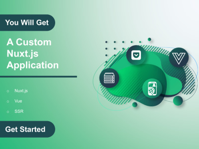 A Custom Nuxt.js Application | Upwork