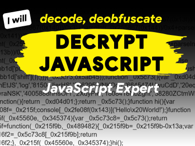 Deobfuscated jaavscript or decoded javascript code | Upwork