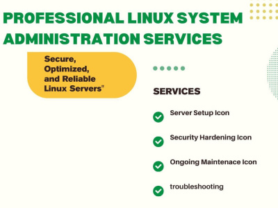 Linux System ,Server Setup, Security Hardening & Ongoing Maintenance | Upwork