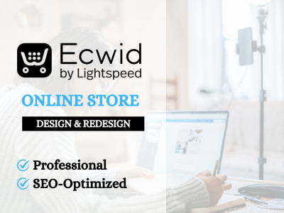 Setup customize design create redesign your ecwid online store design | Upwork