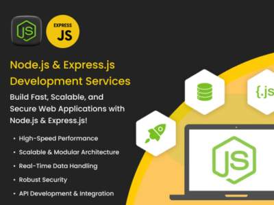 Custom Node.js & Express.js Web App Development | Scalable & Secure APIs | Upwork